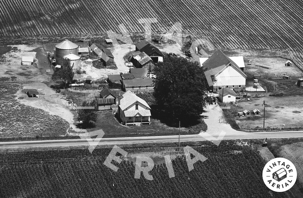 Vintage Aerial | Indiana | Pulaski County | 1976 | 28-EPU-1
