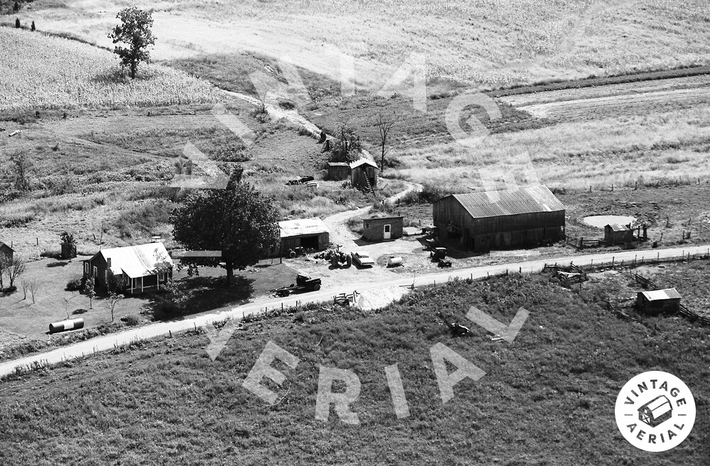 Vintage Aerial | Kentucky | Lewis County | 1981 | 25-ILE-3