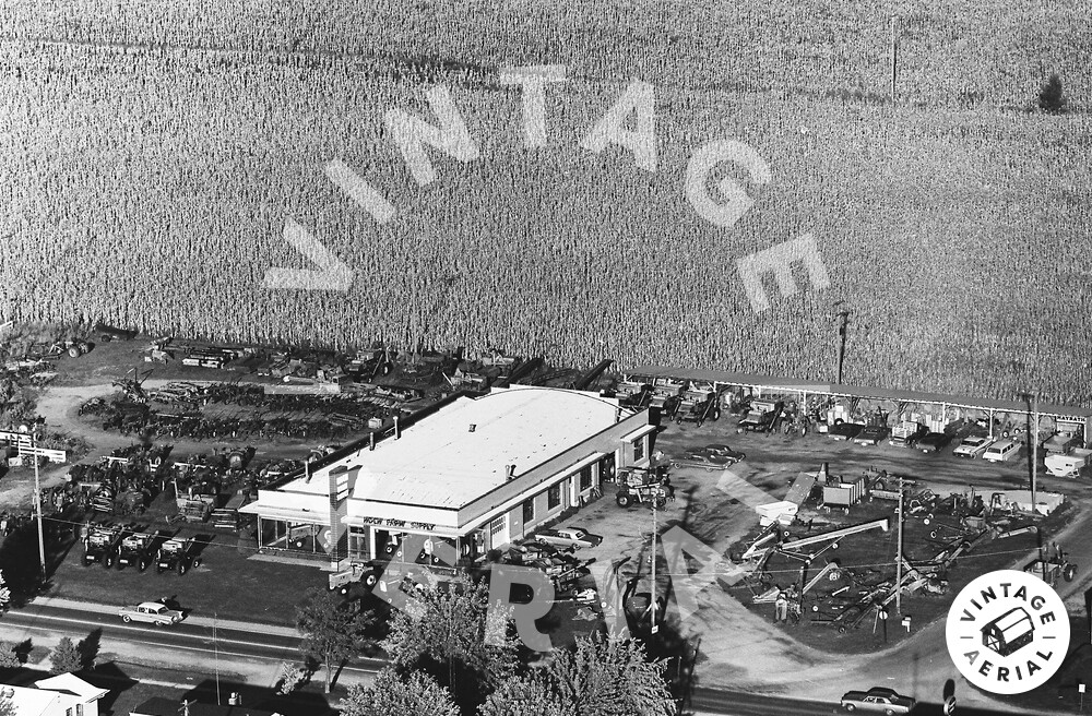 Vintage Aerial | Indiana | Pulaski County | 1966 | 39-BPU-5