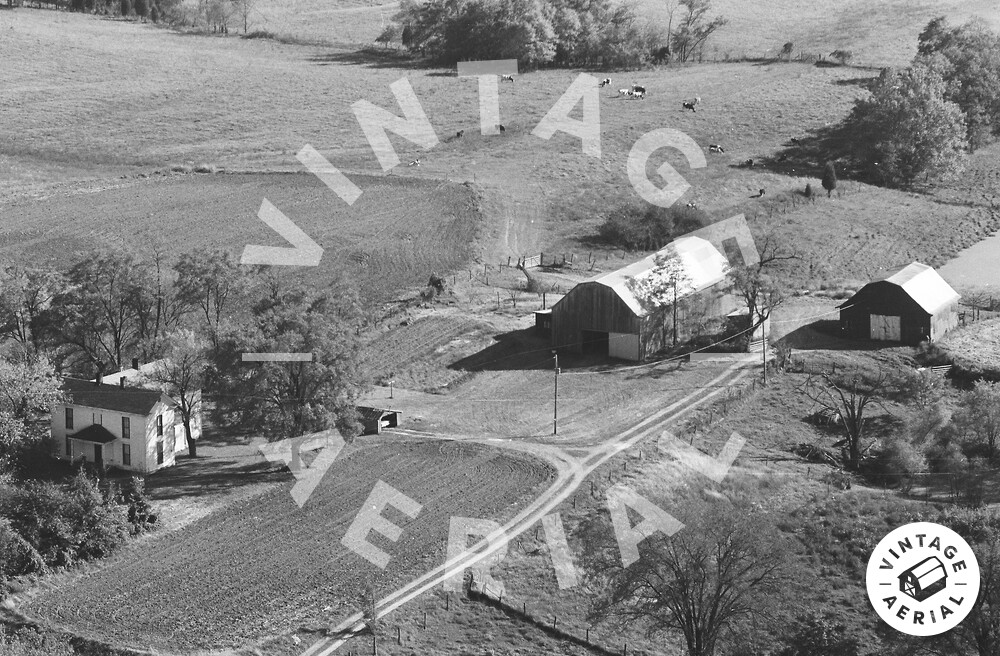 Vintage Aerial | Kentucky | Henry County | 1977 | 27-THE-34