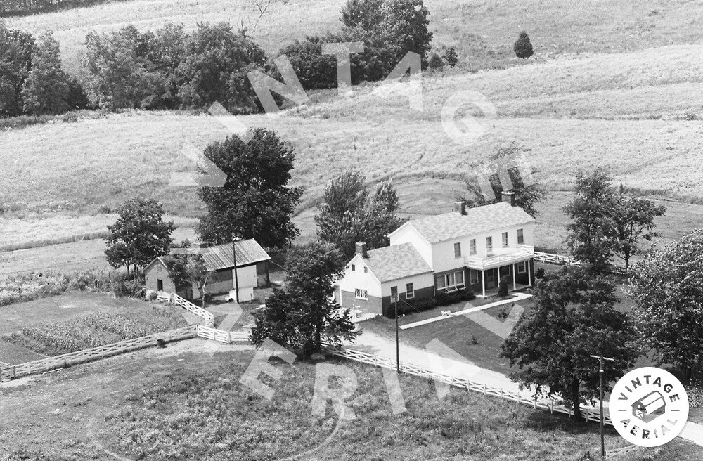 Vintage Aerial | Missouri | Marion County | 1970 | 14-OMA-20