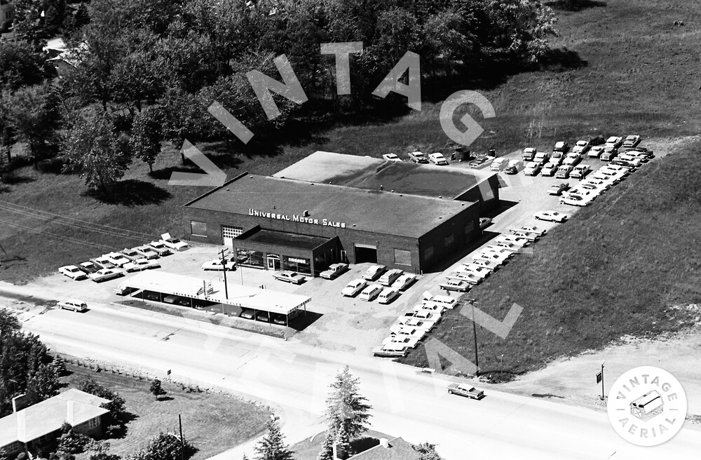 Vintage Aerial | Pennsylvania | Butler County | 1965 | 46-KBU-16