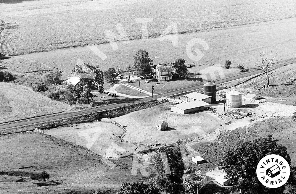 Vintage Aerial | Illinois | Fulton County | 1970 | 49-HFU-9