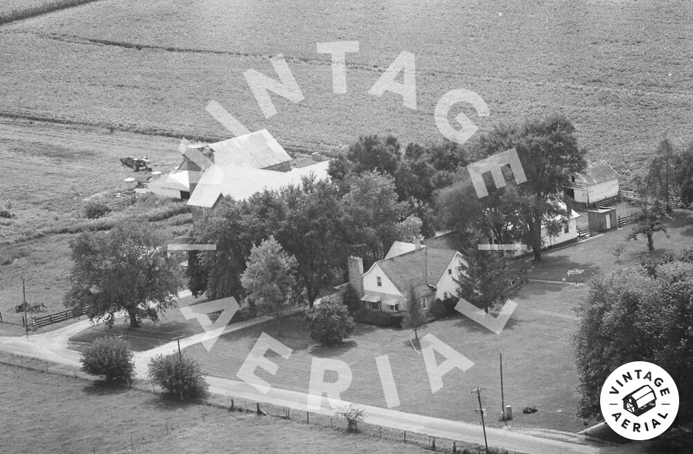 Vintage Aerial | Indiana | Clinton County | 1977 | 35-HCL-21