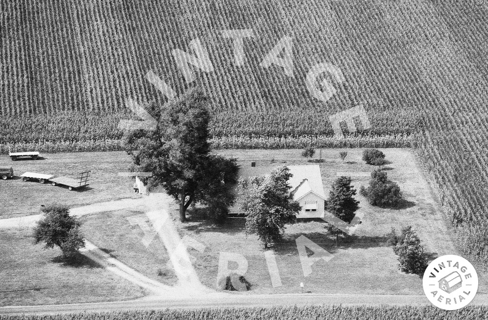 Vintage Aerial | Illinois | Moultrie County | 1991 | 2-RMOU-2
