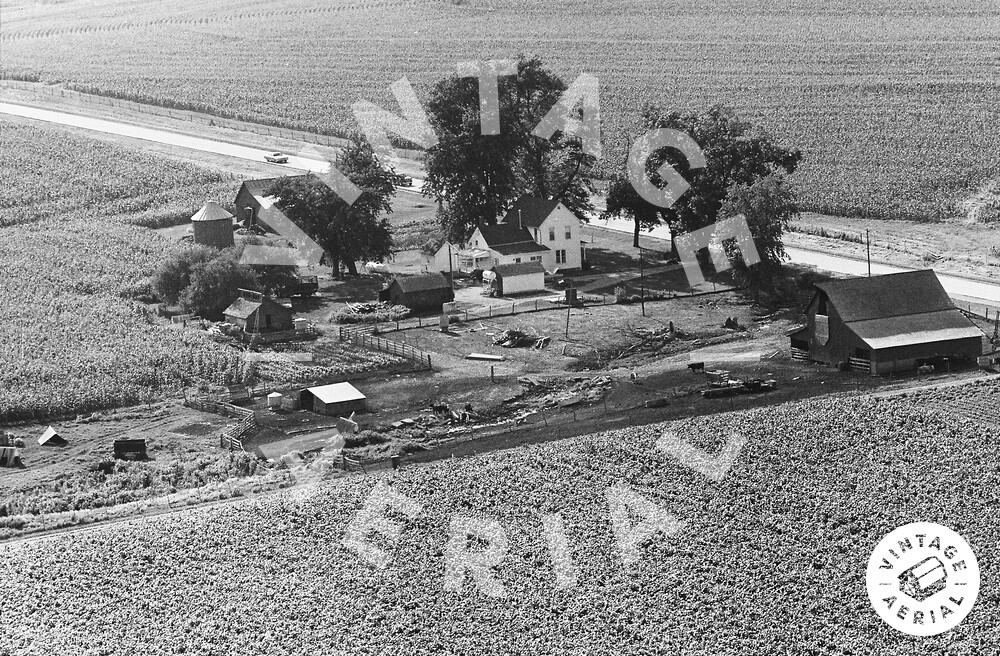 Vintage Aerial | Illinois | McDonough County | 1970 | 58-HMD-22