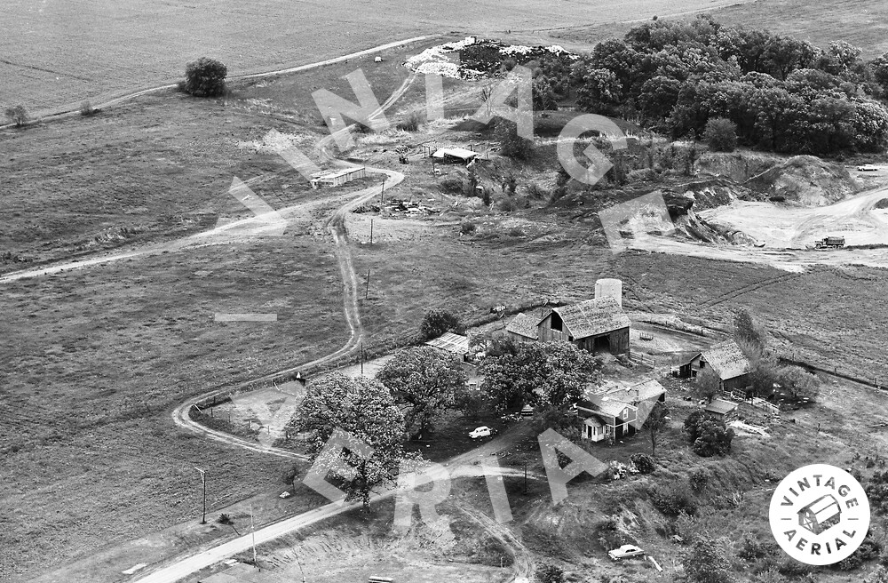 Vintage Aerial | Illinois | Boone County | 1965 | 2-BBO-13
