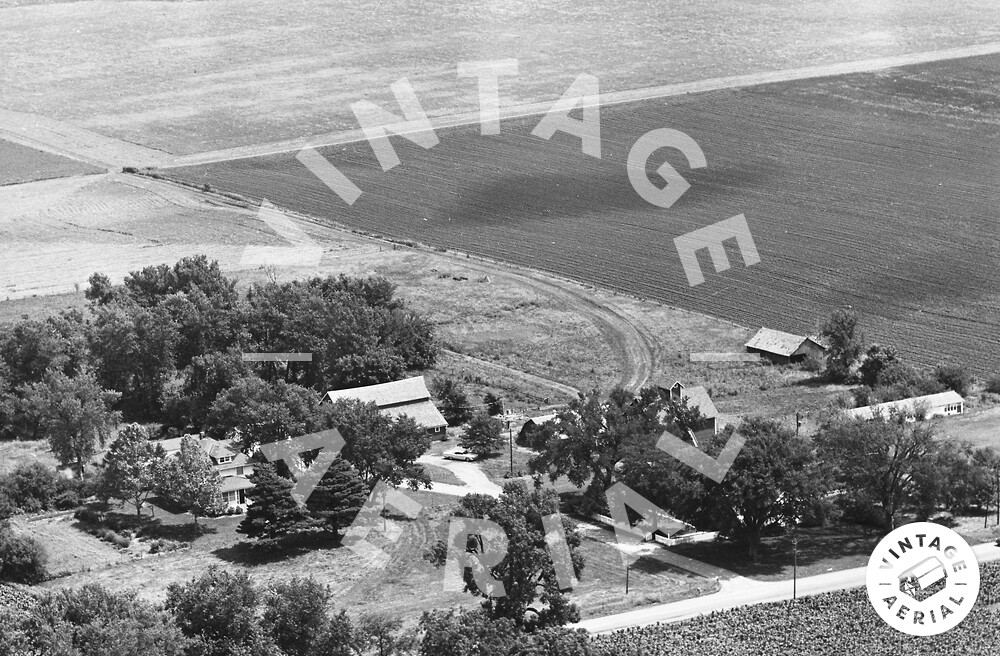 Vintage Aerial | Iowa | Polk County | 1965 | 25-DPO-8