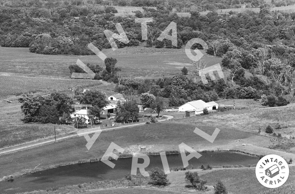Vintage Aerial | Iowa | Boone County | 1973 | 52-BBO-6