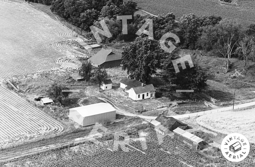 Vintage Aerial | Illinois | Schuyler County | 1967 | 25-ASC-26