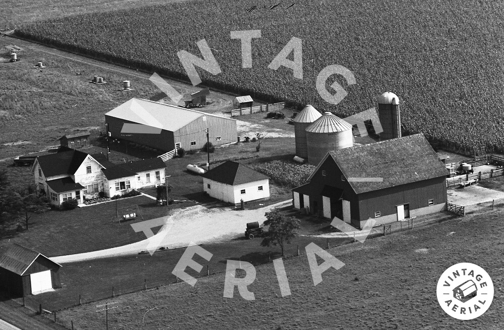 Vintage Aerial | Indiana | Clinton County | 1973 | 26-TCL-9