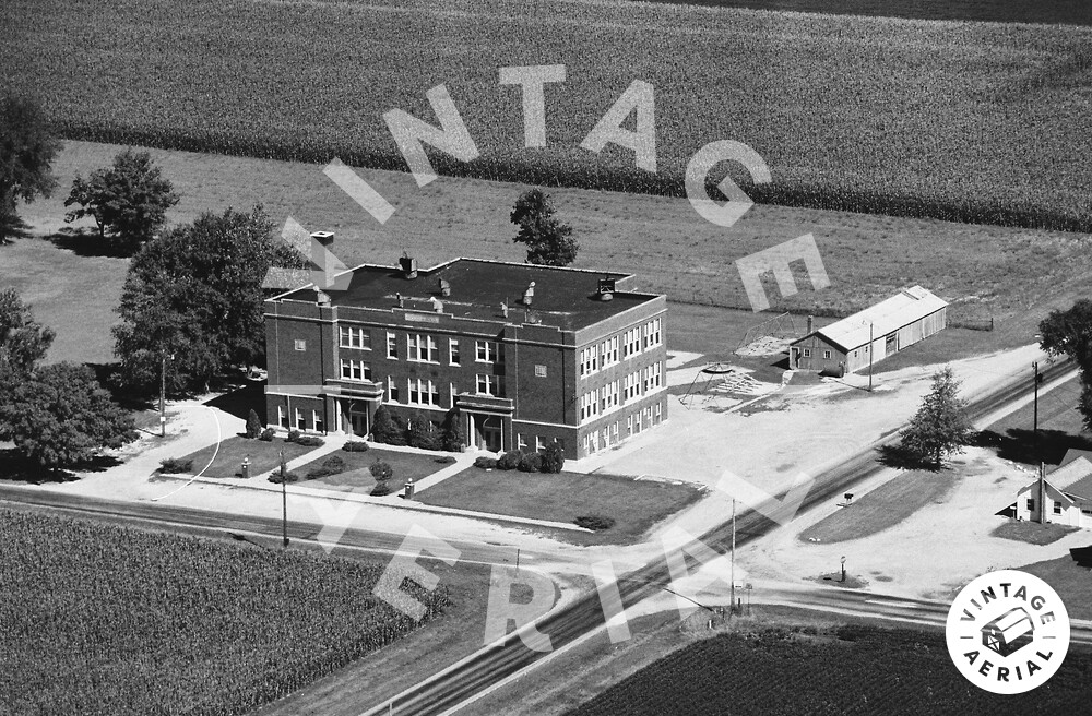 Vintage Aerial | Indiana | Wells County | 1978 | 39-IWE-7