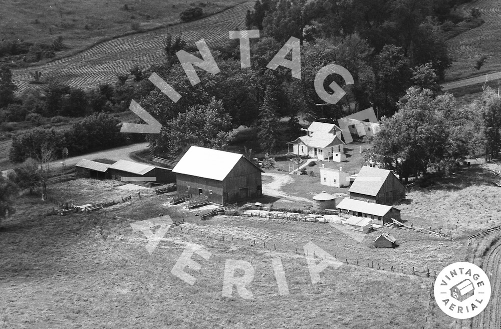 Vintage Aerial | Iowa | Crawford County | 1979 | 35-GCR-1