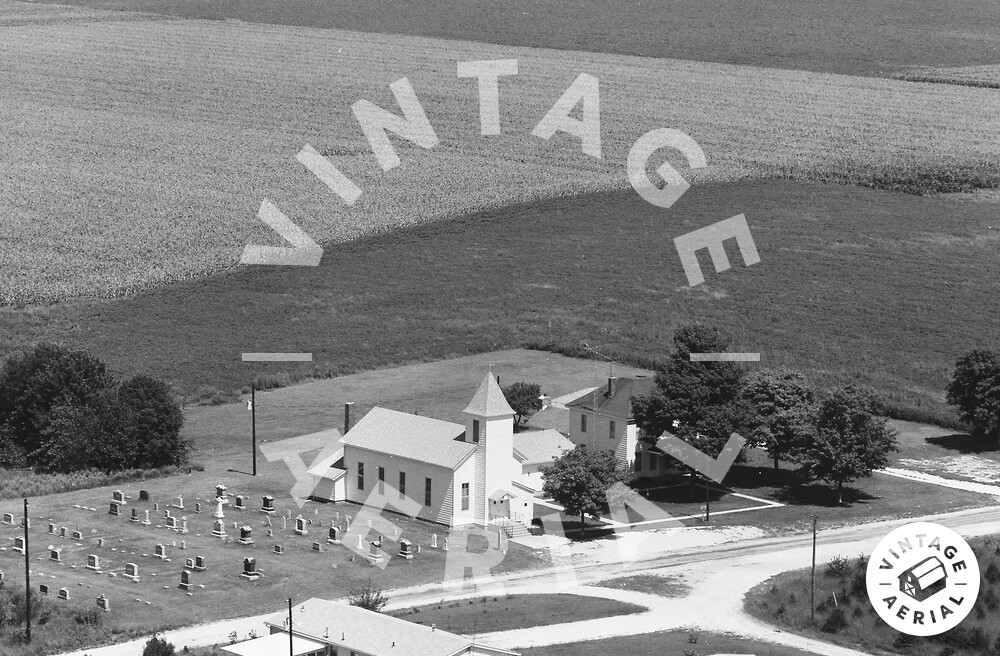 Vintage Aerial | Illinois | Cass County | 1977 | 19-ECA-5
