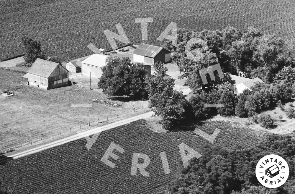 Vintage Aerial | Illinois | Cass County | 1973 | 11-LCA-25