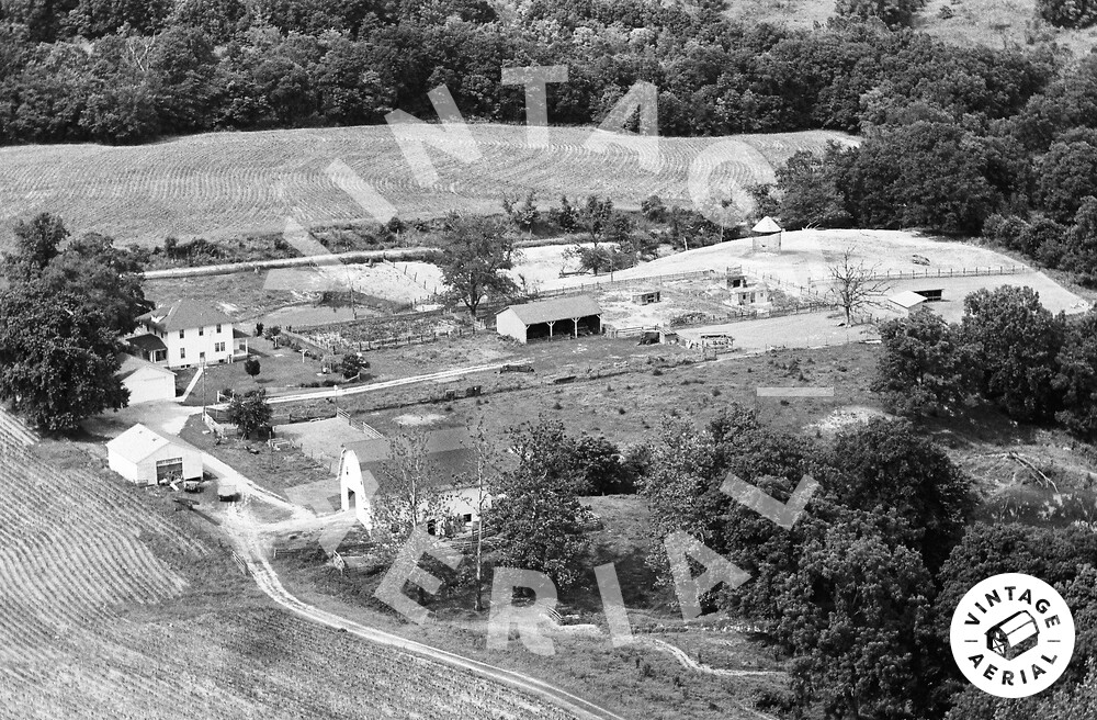 Vintage Aerial | Illinois | Schuyler County | 1967 | 33-ASC-21