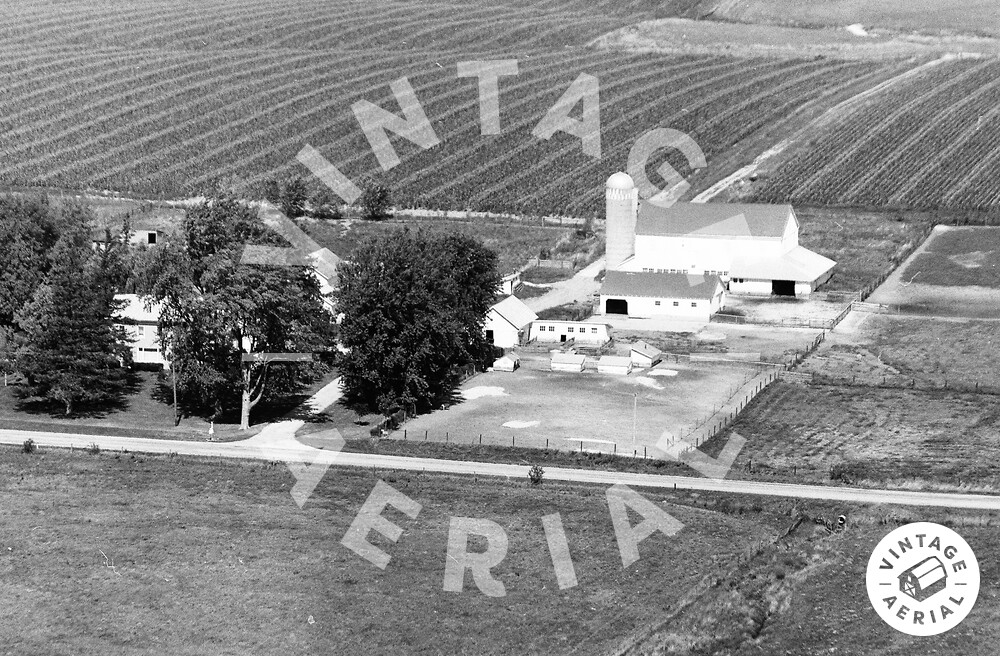 Vintage Aerial | Illinois | Stephenson County | 1974 | 34-CST-19