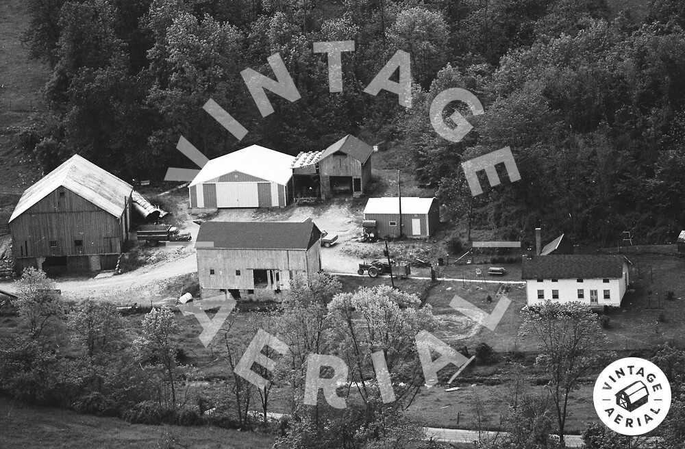 Vintage Aerial | Indiana | Decatur County | 1976 | 2-EDE-22