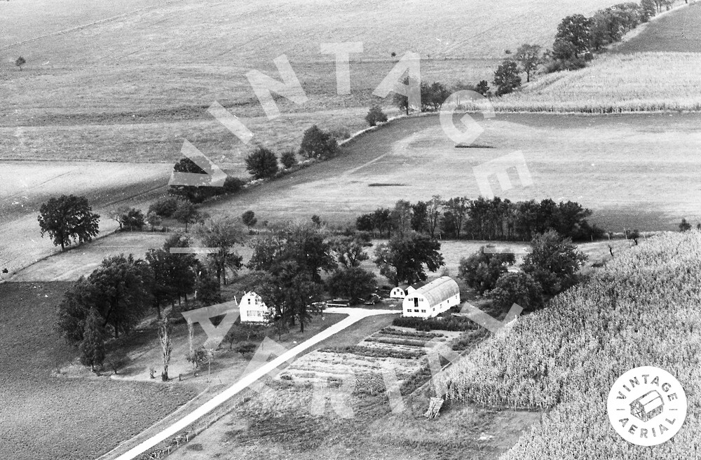 Vintage Aerial | Wisconsin | Racine County | 1964 | 13-CRA-35