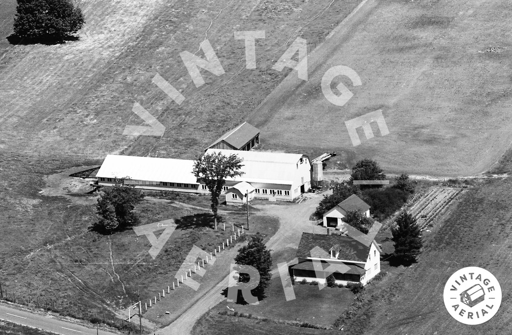 Vintage Aerial | Vermont | Orleans County | 1966 | 40-QOR-37