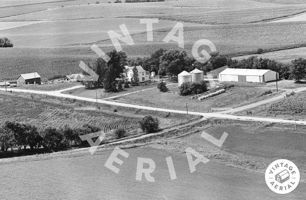 Vintage Aerial | Iowa | Page County | 1980 | 4-XPA-35