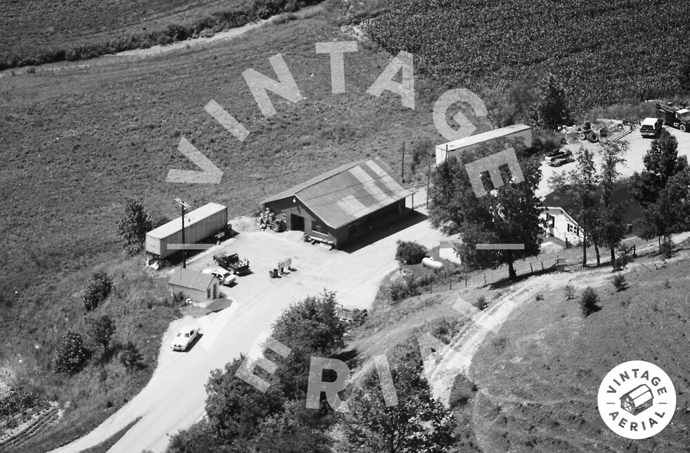 Vintage Aerial | Kentucky | Magoffin County | 1984 | 8-LMG-33