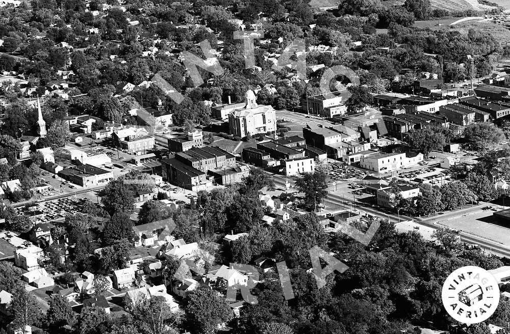 Vintage Aerial | Indiana | Posey County | 1974 | 16-FPO-16