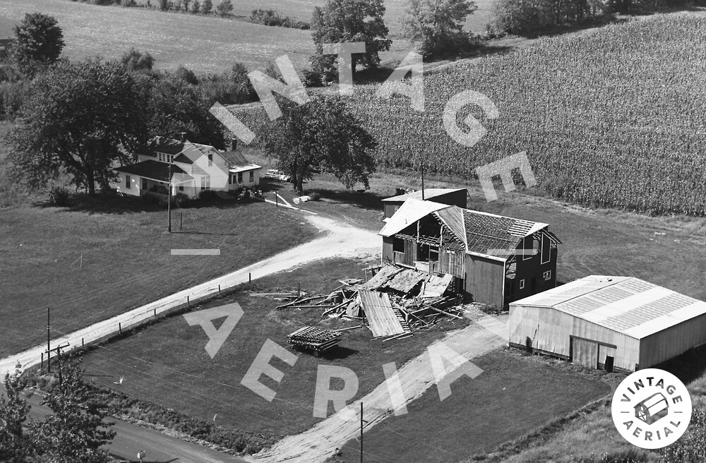 Vintage Aerial | Indiana | Whitley County | 1970 | 4-KWH-26