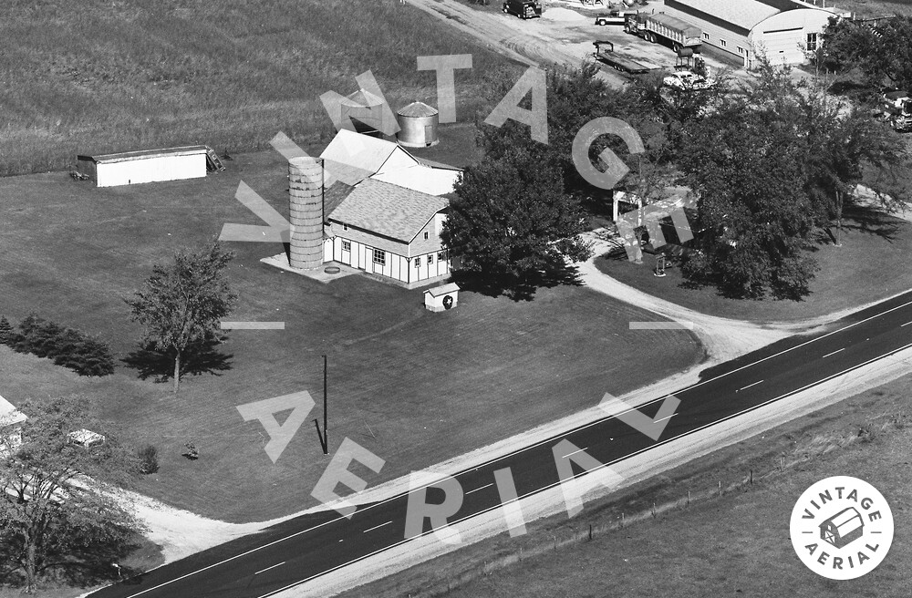 Vintage Aerial | Indiana | LaPorte County | 1981 | 16-JLAP-18