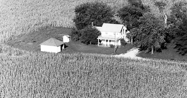 Vintage Aerial | historic aerial photography of rural American farms ...