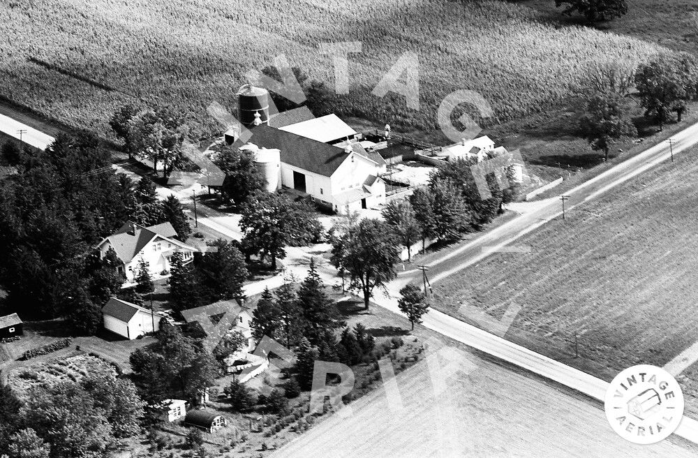 Vintage Aerial | Wisconsin | Racine County | 1964 | 20-CRA-33