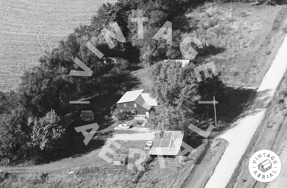 Vintage Aerial | Nebraska | Cass County | 1988 | 39-JCA-8