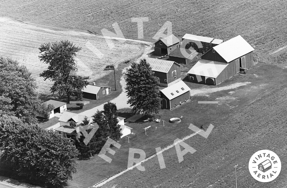 Vintage Aerial | Michigan | Lenawee County | 1969 | 79-RLE-24