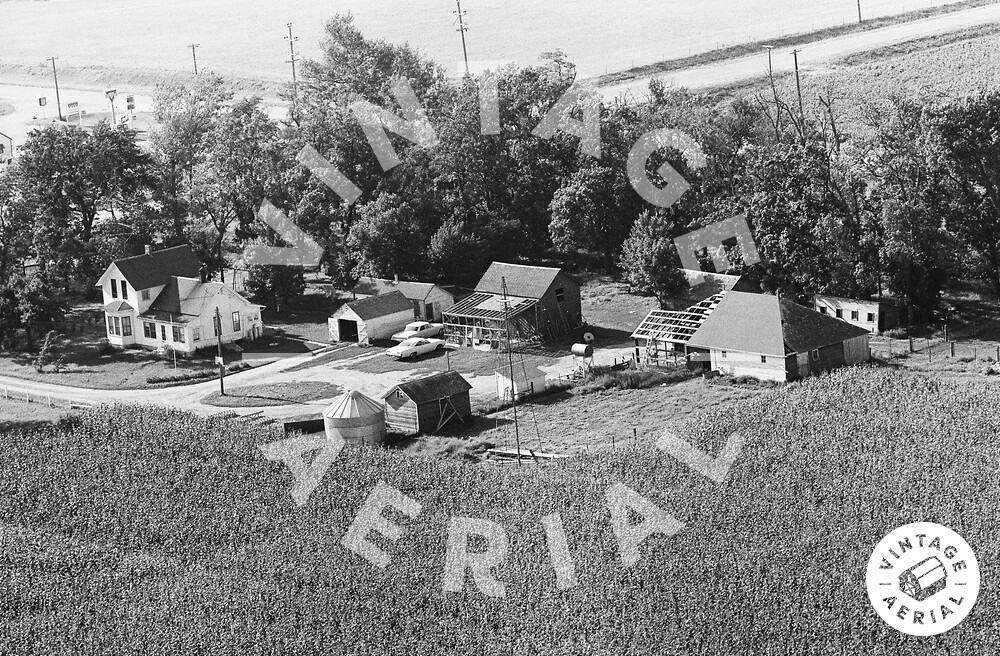 Vintage Aerial | Iowa | Osceola County | 1970 | 36-LOS-20