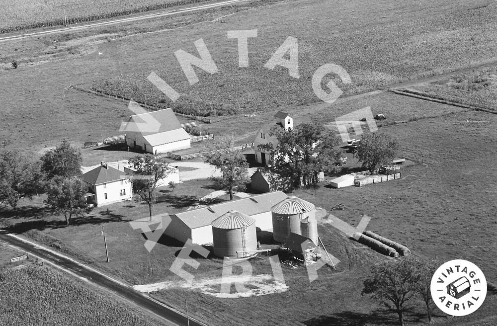 Vintage Aerial | Indiana | Benton County | 1979 | 10-DBE-34