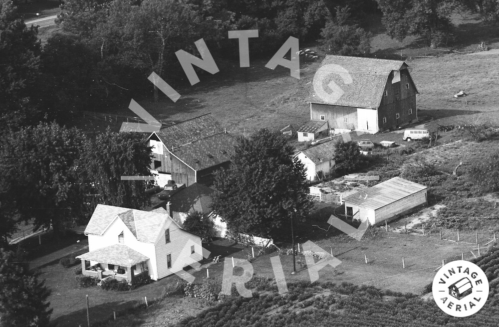 Vintage Aerial | Indiana | Clinton County | 1973 | 24-TCL-3