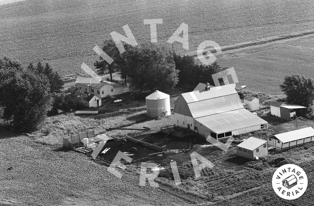 Vintage Aerial | Iowa | Crawford County | 1979 | 25-GCR-13